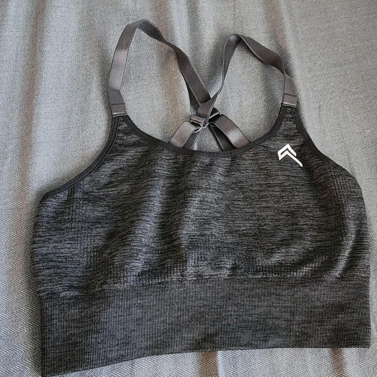 Oner Active Classic Seamless Sports Bra Color Coal... - Depop