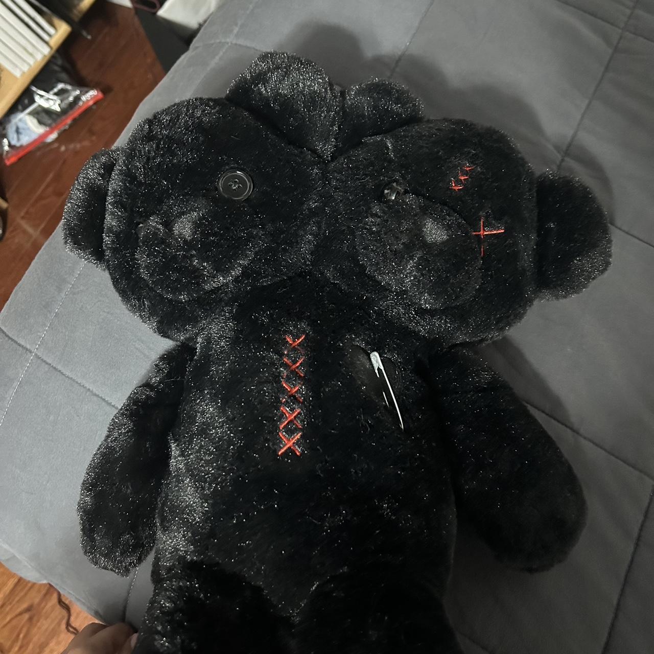 Black two headed bear backpack plush, adorable and... - Depop