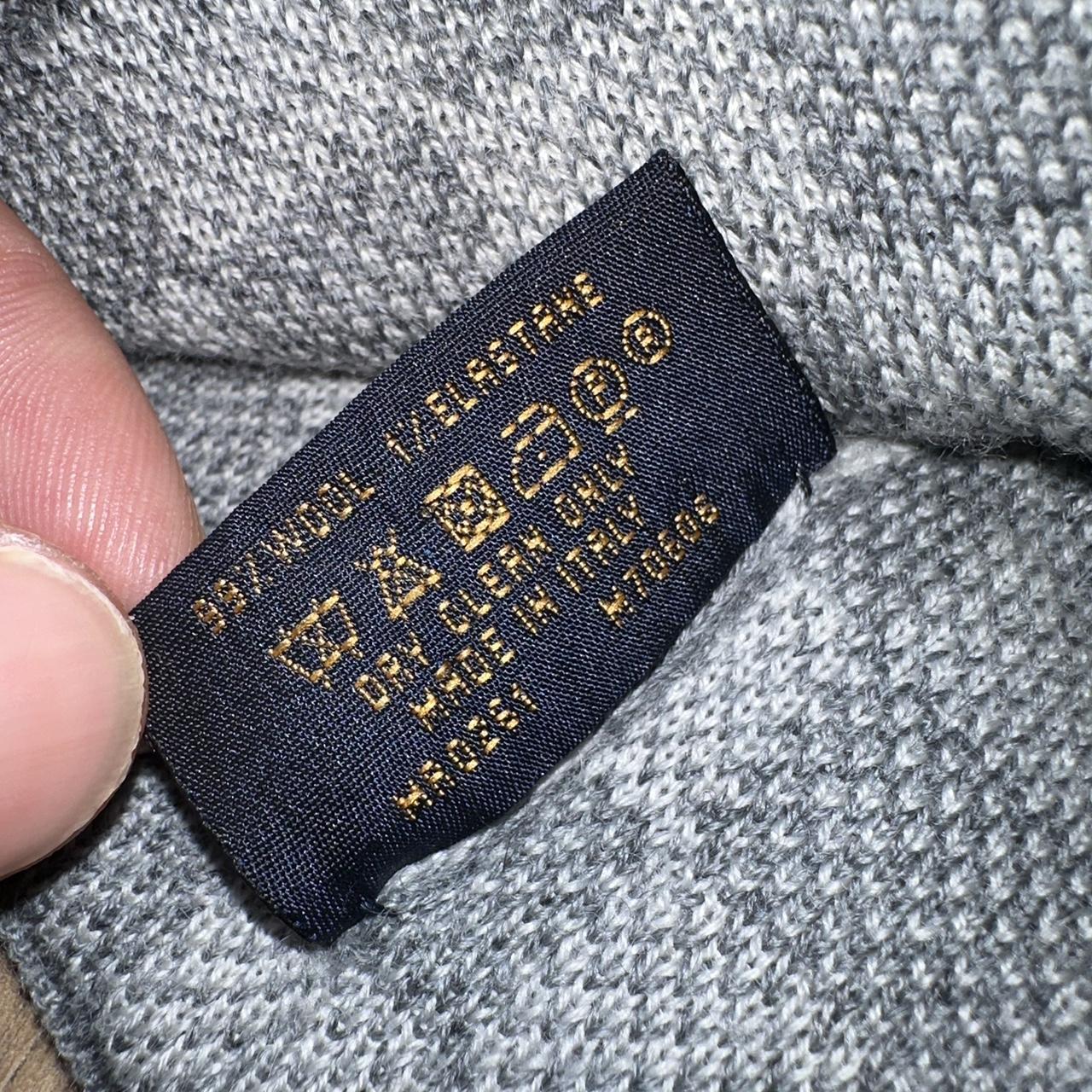 Grey Louis-Vuitton Beanie. 🩶 2 Very Minor Rips @ The... - Depop