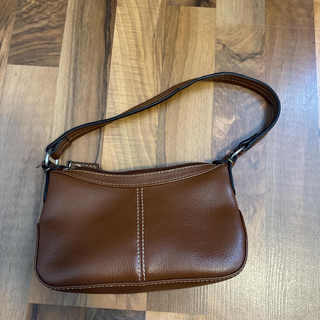 Small Brown Shoulder Purse Perfect for little day... - Depop