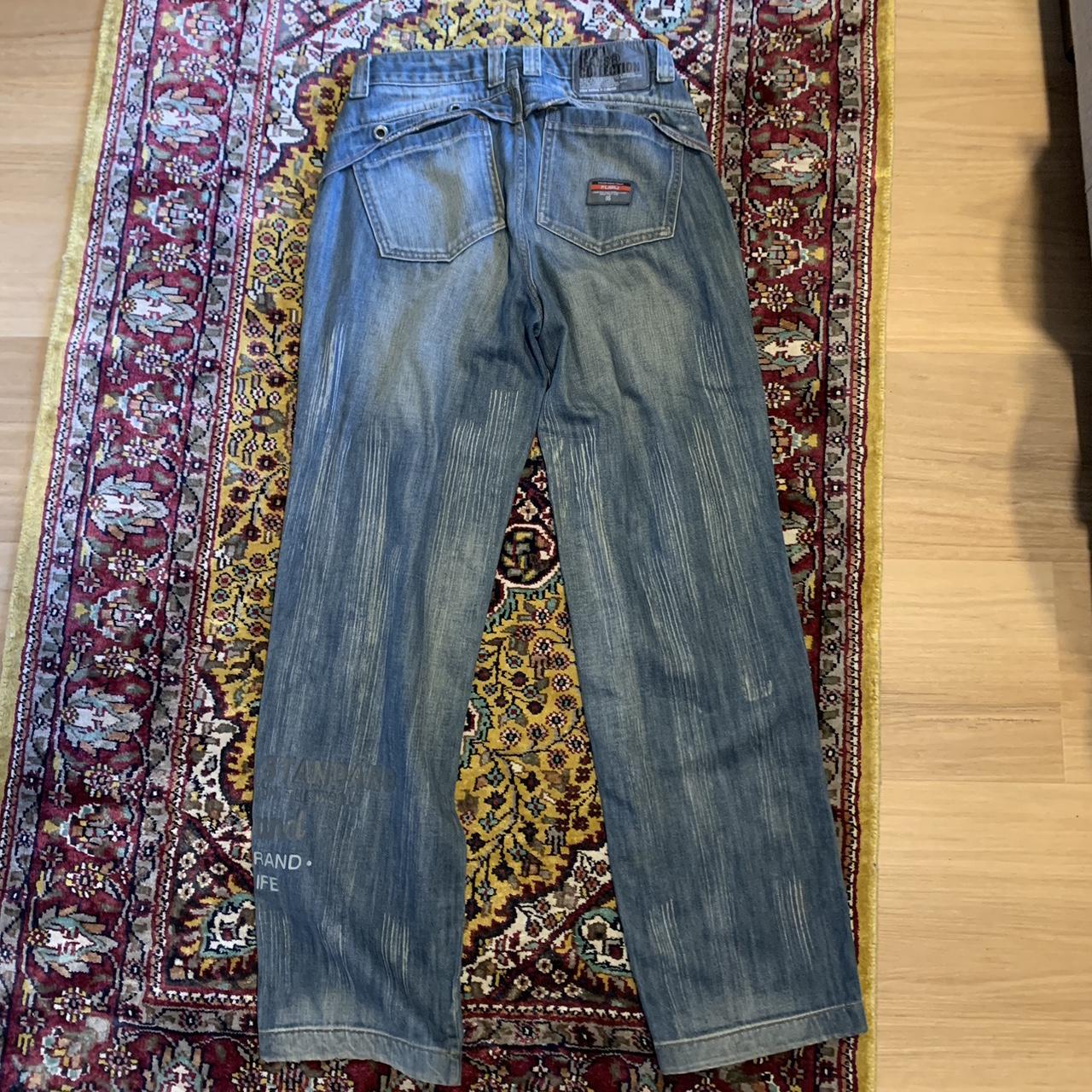 Super fresh vintage Fubu jeans Super dope fubu denim... - Depop