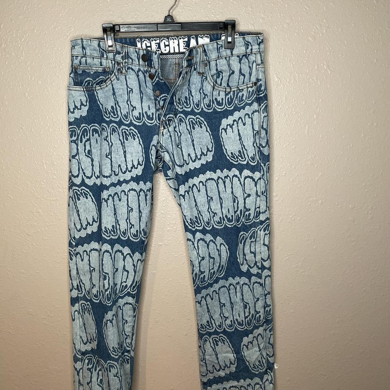 Ice cream bubble jeans Condition 10/10 New/Never... - Depop