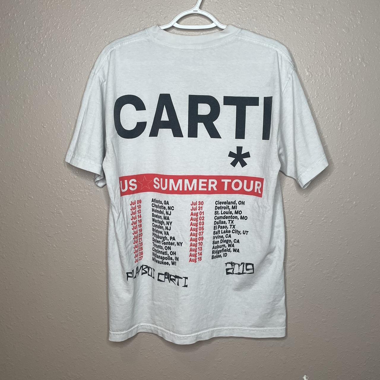 Rare carti tour merch condition 9/10 fast shipping... - Depop