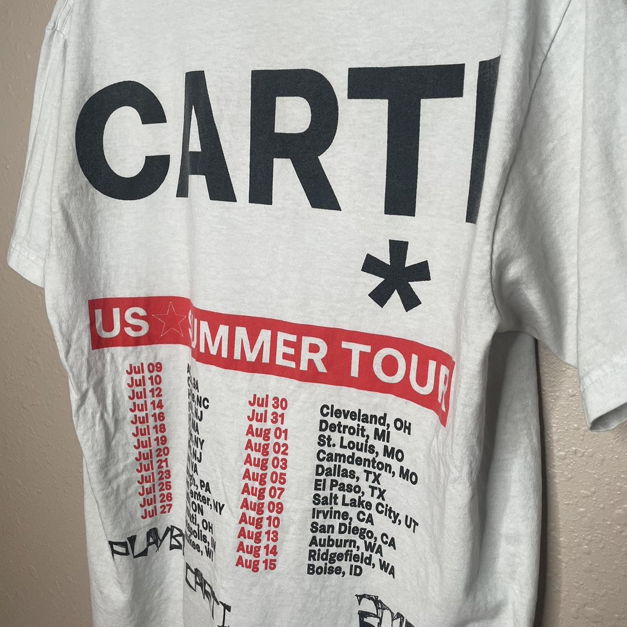 Rare carti tour merch condition 9/10 fast shipping... - Depop