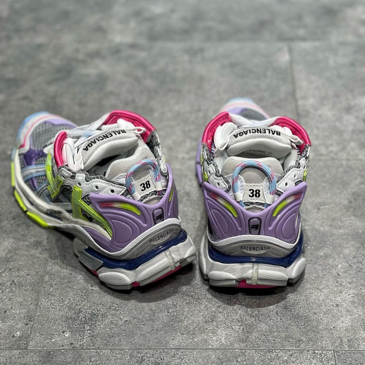 Balenciaga Multicolor Runner Sneaker Women Size 38 ... - Depop