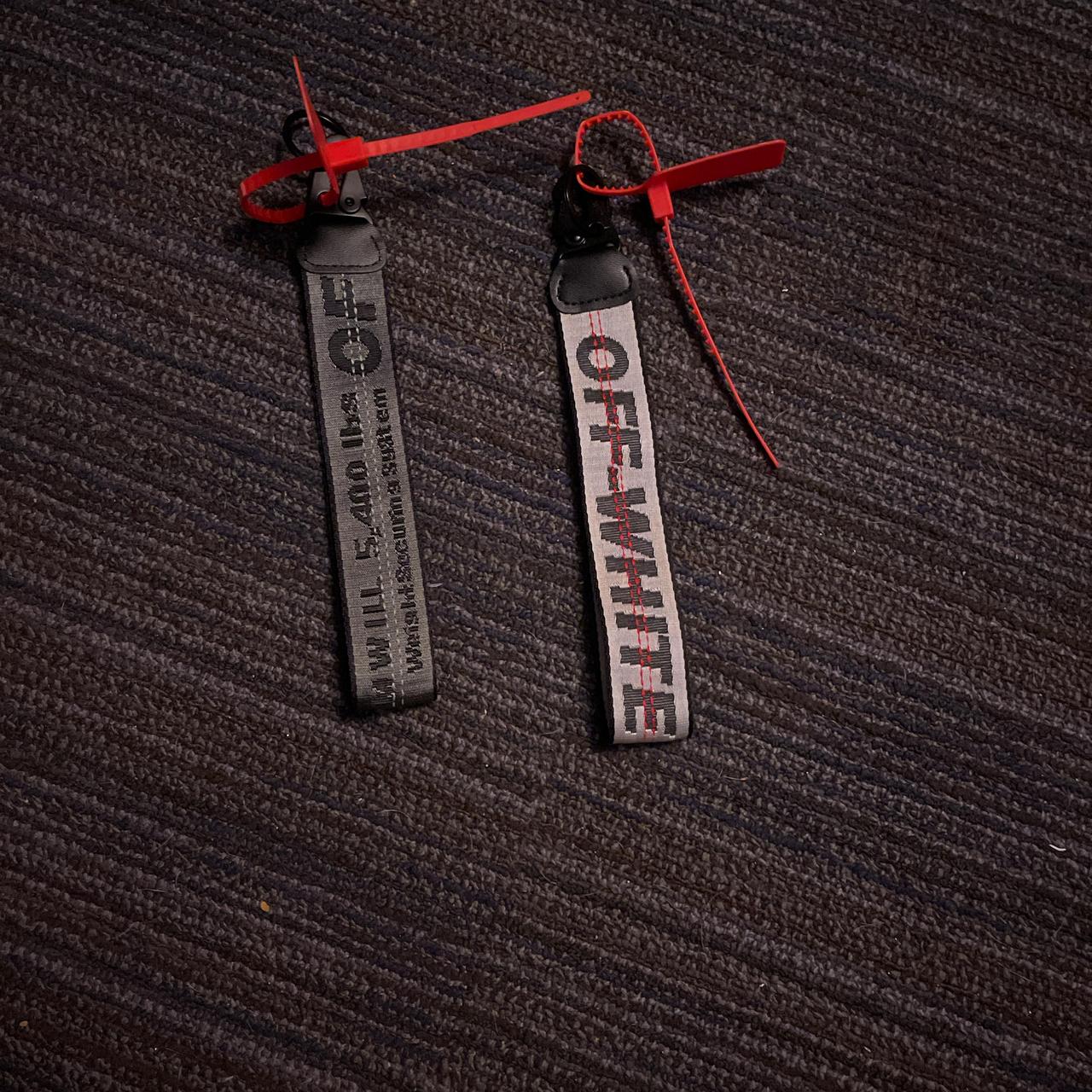 Off white key chain Bought them with the zip tie... - Depop