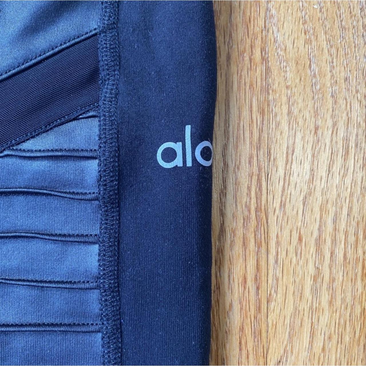 These are the cute Alo high waist moto leggings in... - Depop