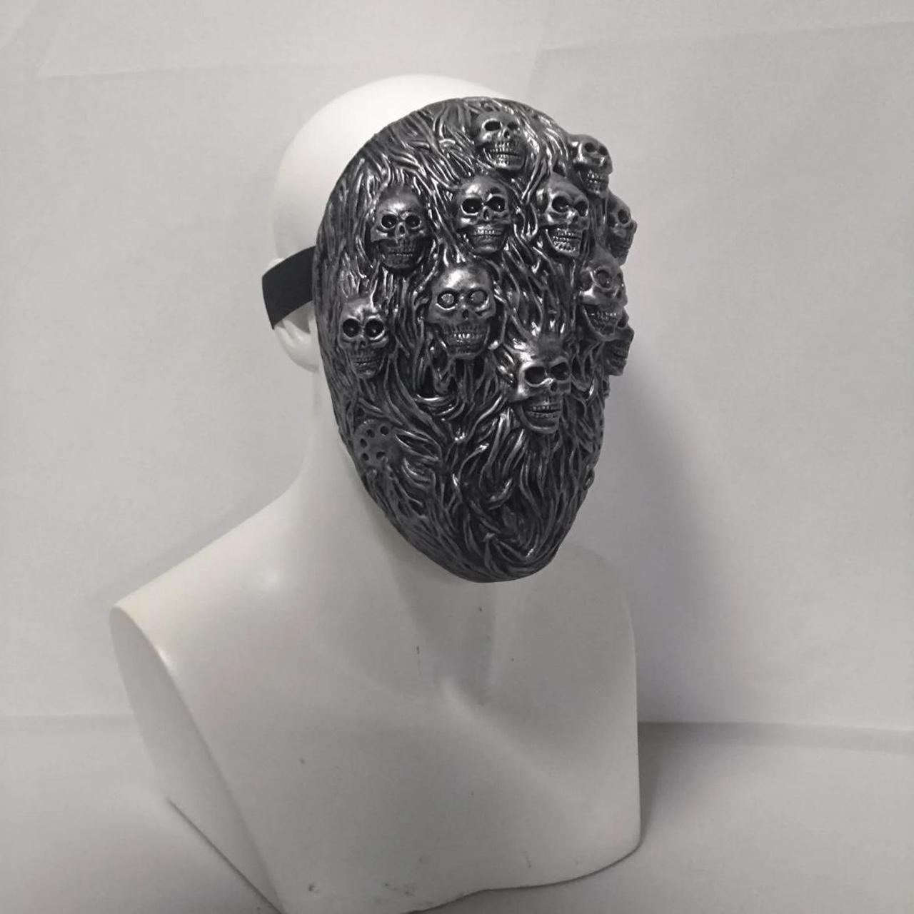 Skull Eyeball Spooky Halloween Punk Doomsday Terror... - Depop