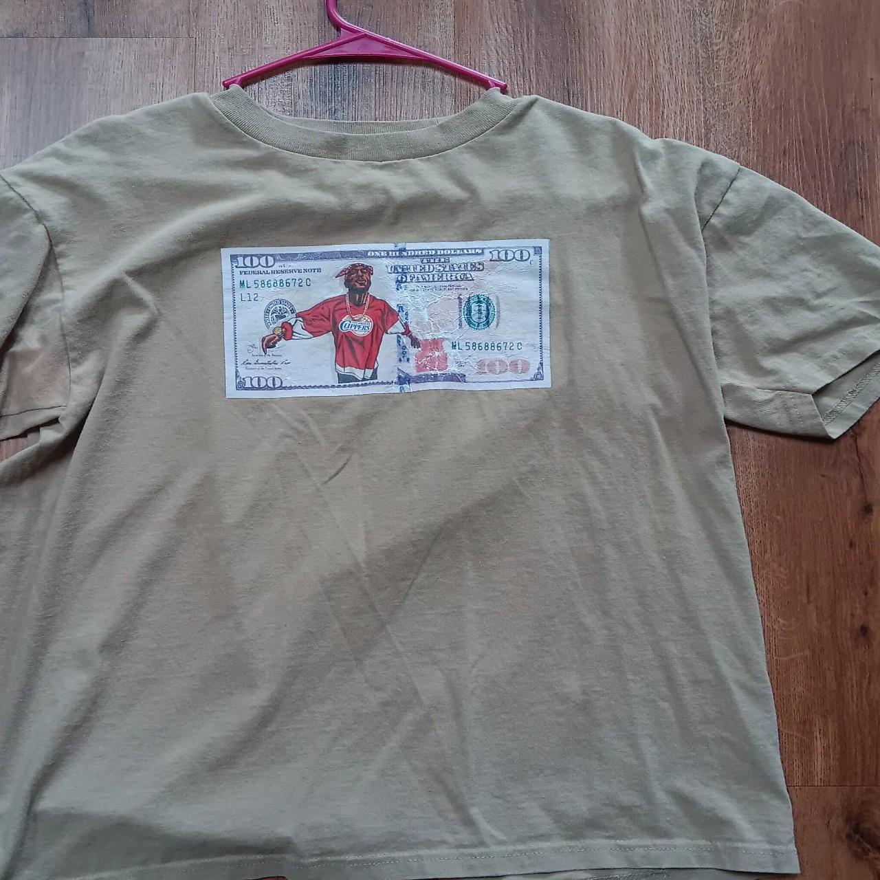 Tupac printed Pro Club Size L Skater Gangster... - Depop