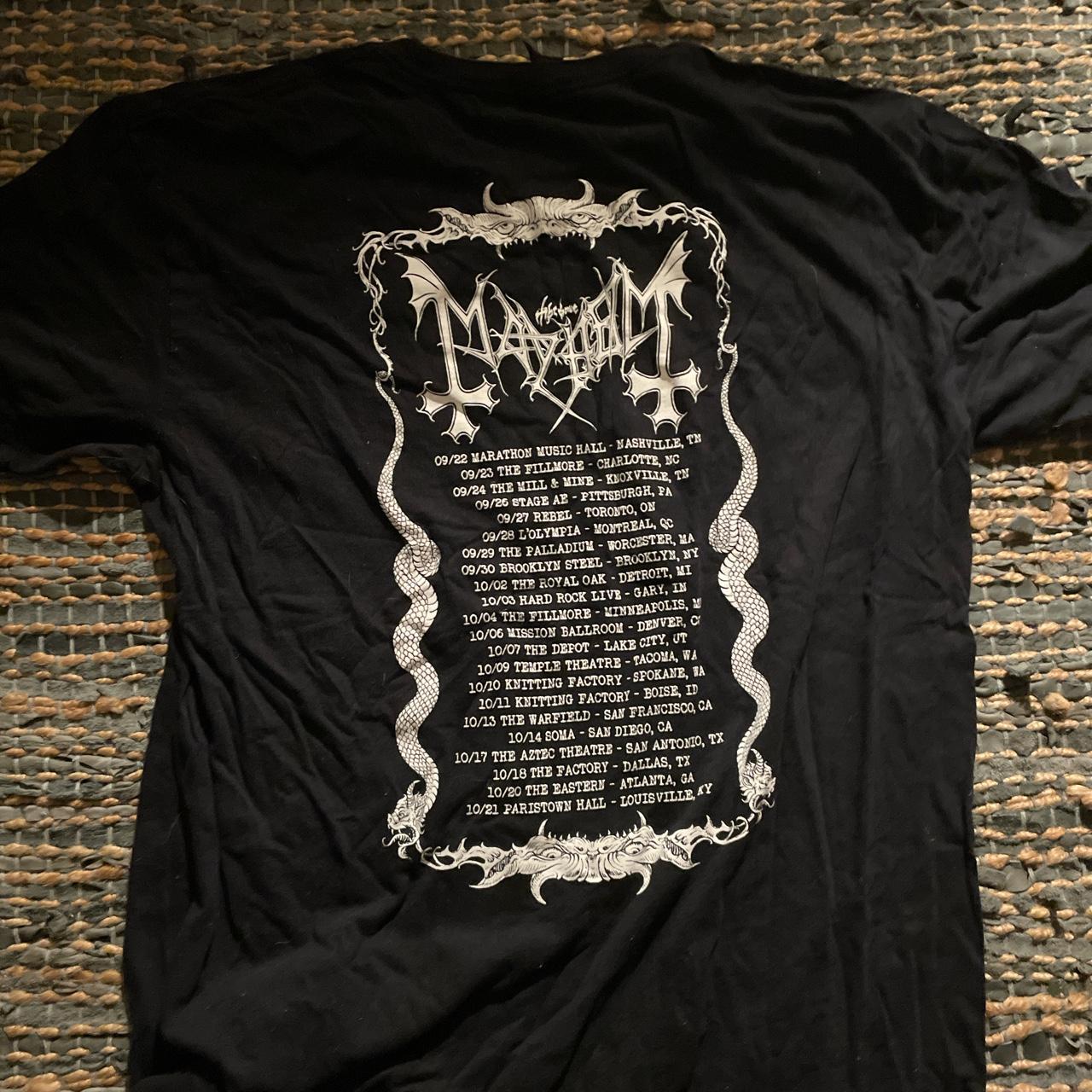 Mayhem concert tee Brand new - Depop