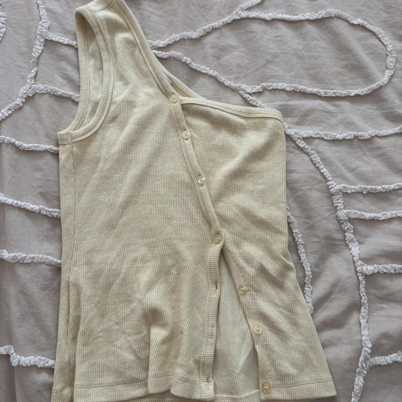 Kookai yellow Bennett Tank size 38 Good as new only... | Depop
