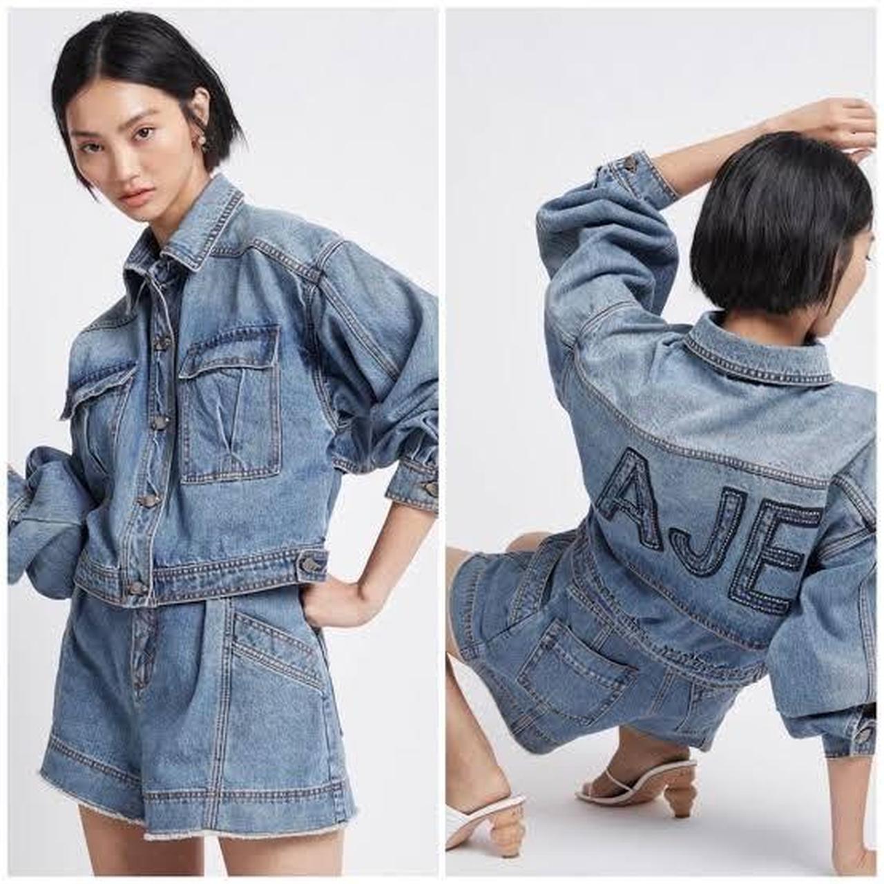 AJE Remi Denim Jacket PRODUCT DETAILS 90's denim... - Depop