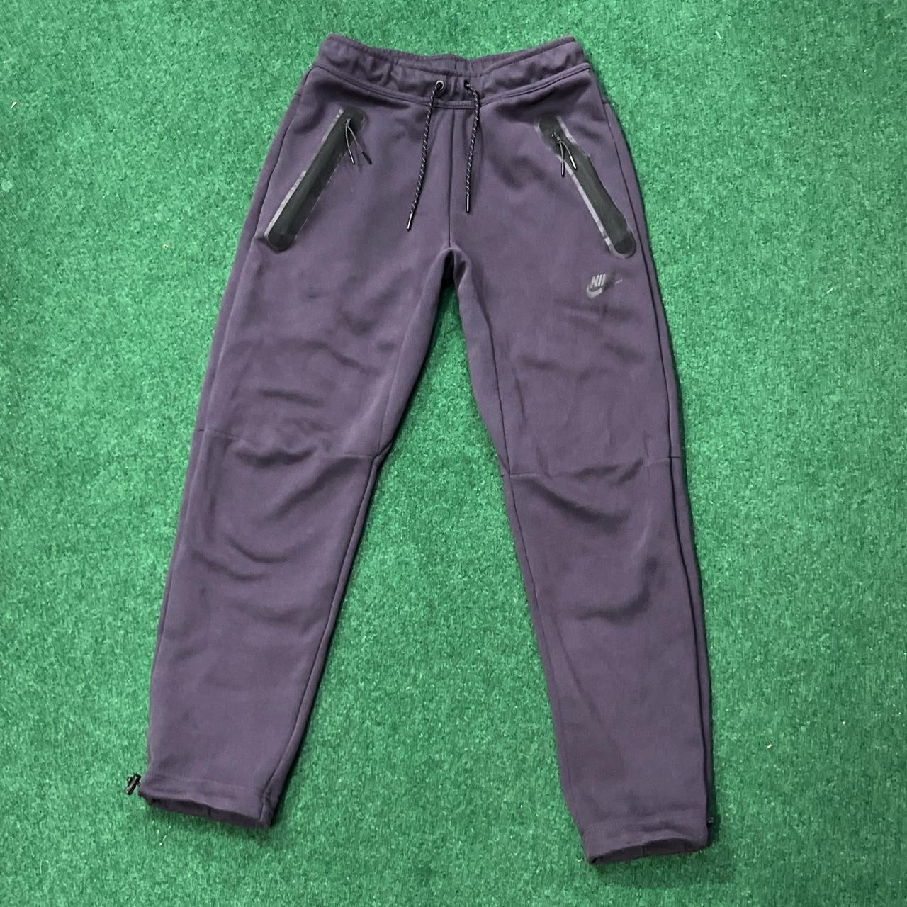 Dark Purple Nike Tech Fleece Sweat Pant Size Depop