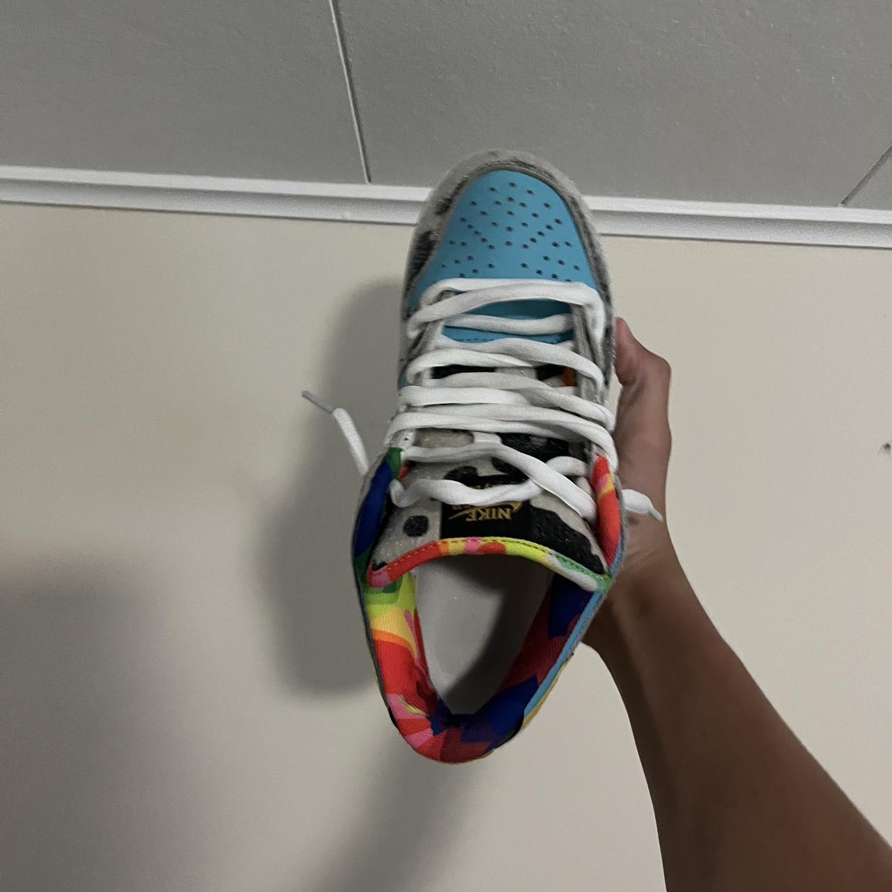 Chunky dunks low, Size 7 in mens, No box no insoles,... - Depop