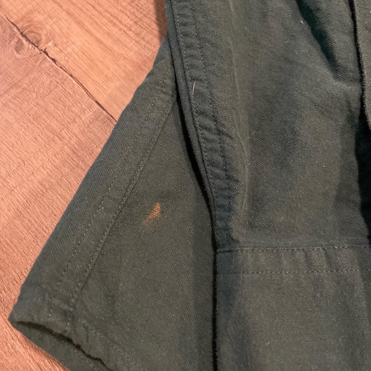 Abercrombie and Fitch green long sleeve dress shirt.... - Depop