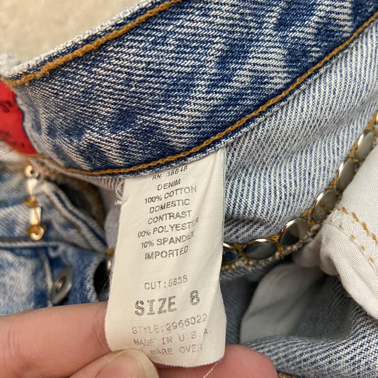 Vintage ABS bedazzled mom jeans. Made in USA. Size... - Depop