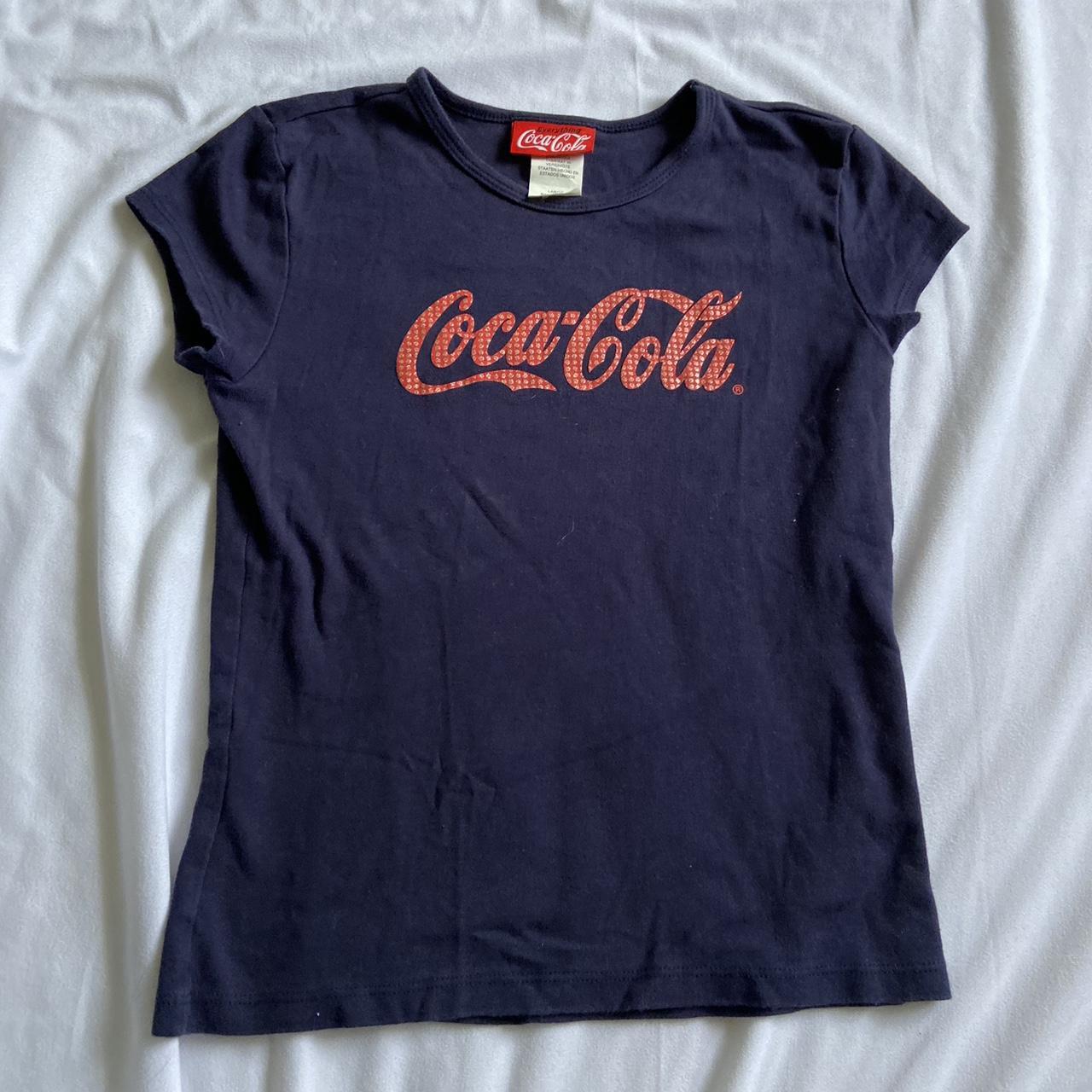 Coca-Cola Women's Crop-top | Depop