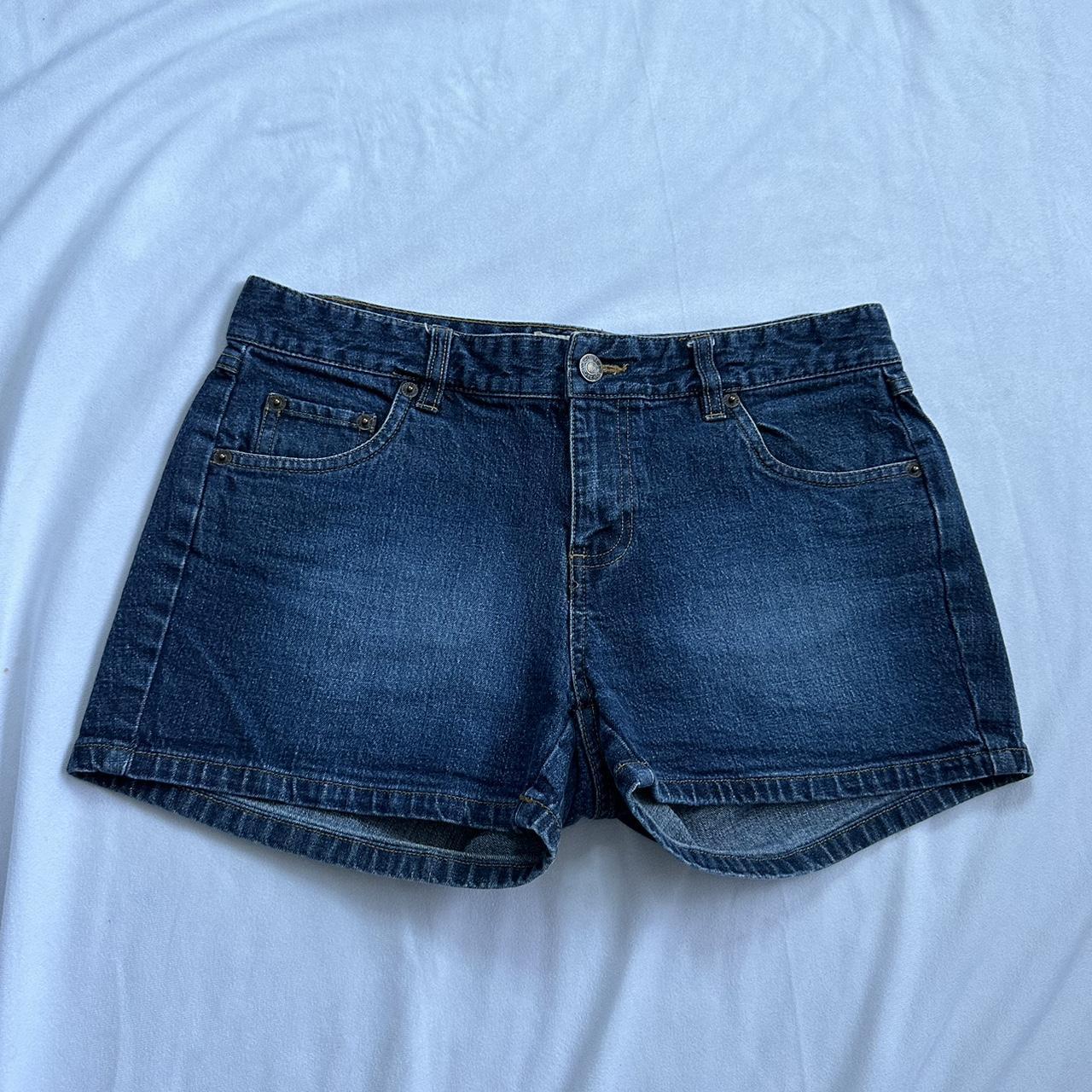 Y2K Route 66 mini denim jorts. Great... - Depop
