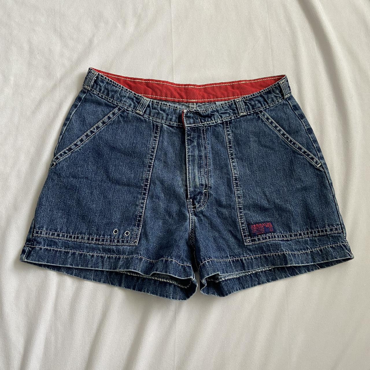 Y2K jordache mini cargo jorts. Great condition.... - Depop