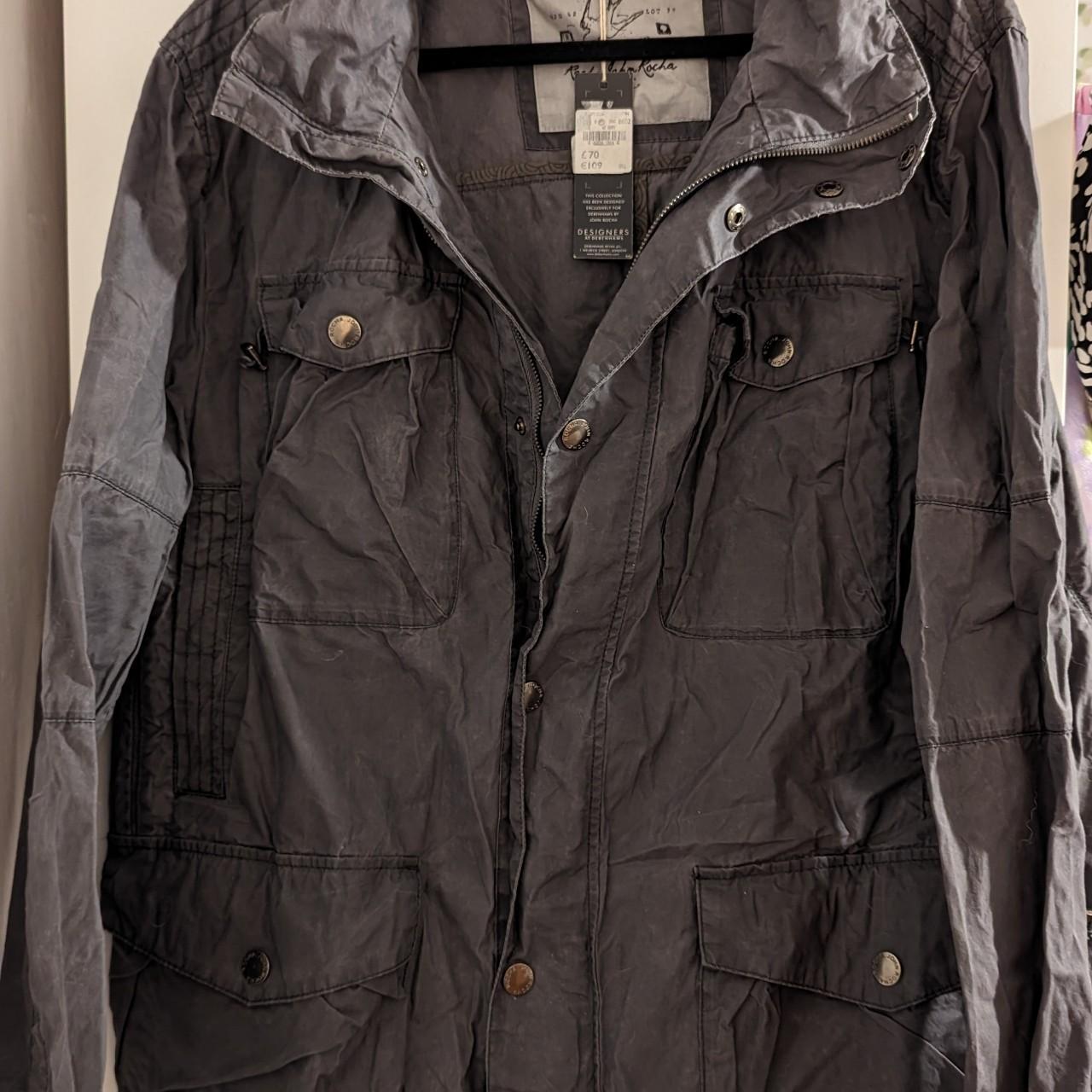 Rocha John Rocha Grey XL Coat, new with tags. Has a... | Depop