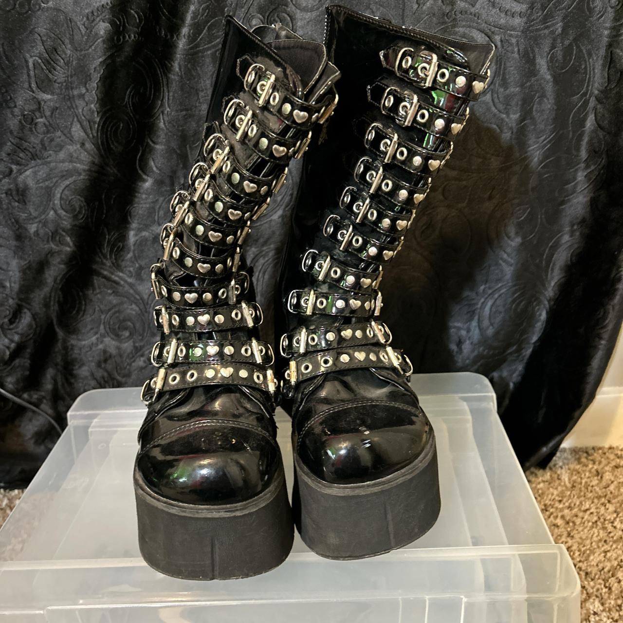 Demonic Keara boots size women’s 7 Used but in... - Depop