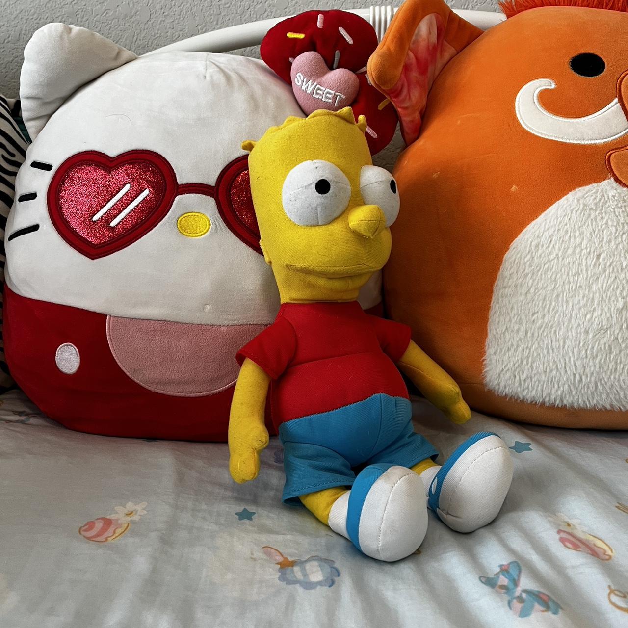 Simpsons Bart Simpson plush toy SO CUTE - Depop