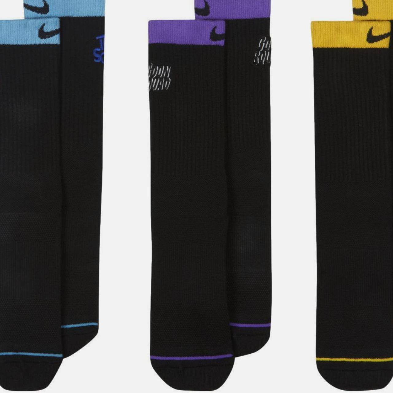 Nike x Space Jam Men's Basketball Crew Socks. Size... - Depop