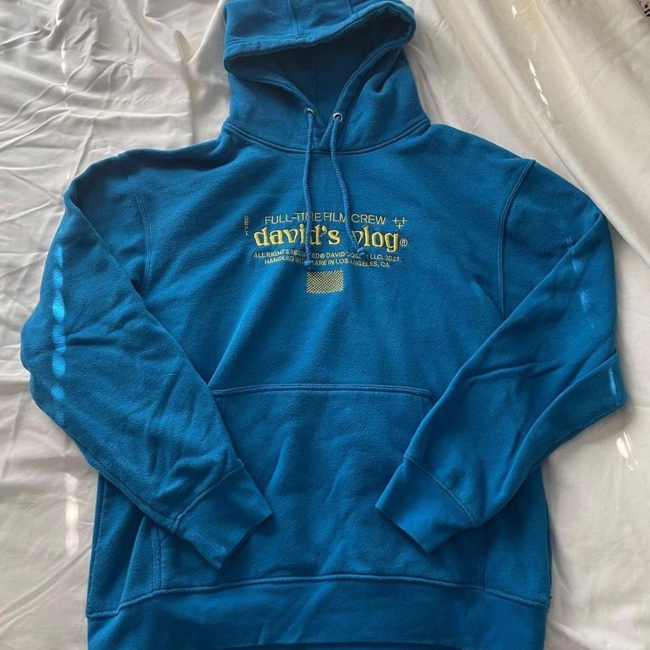 David Dobrik Fanjoy Hoodie •great condition -worn a... - Depop