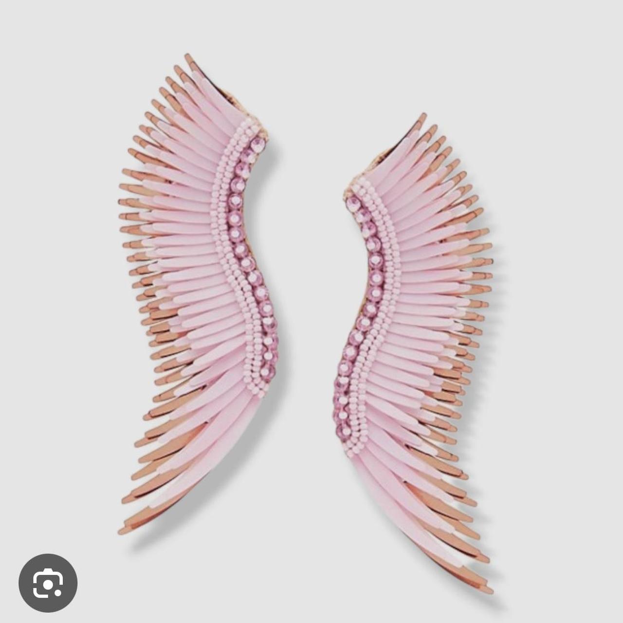 Mignonne Gavigan Madeline Beaded Statement Earrings,... - Depop