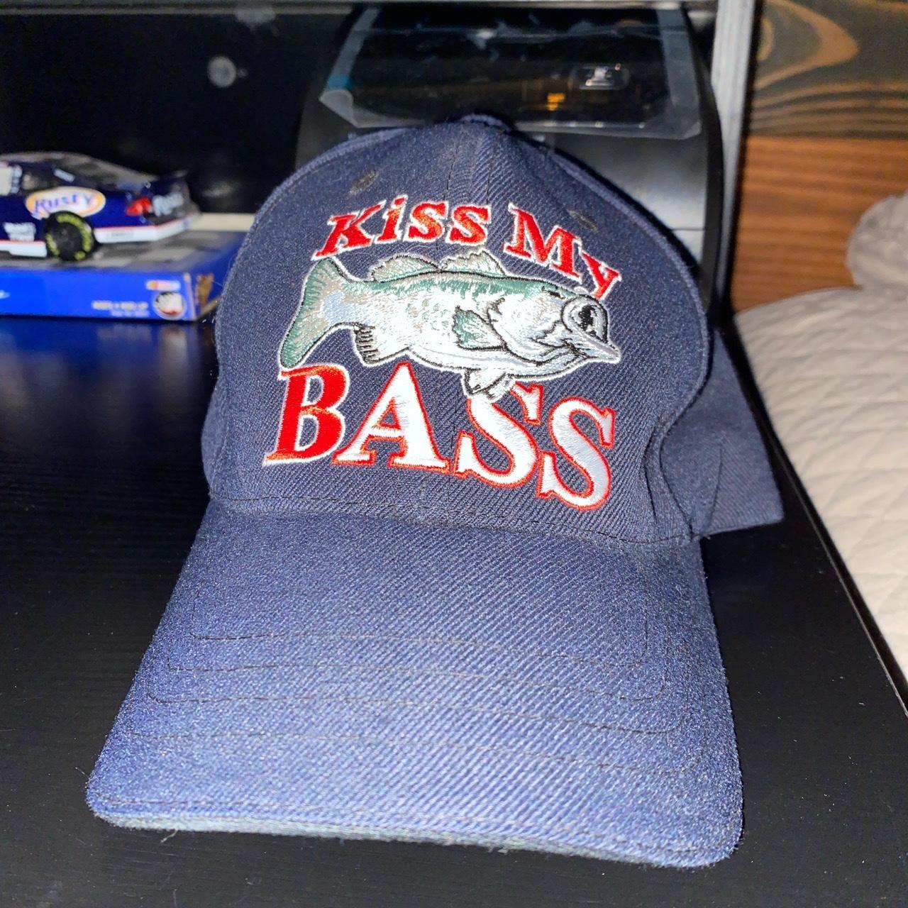 Kiss My BASS cap Very clean bass stitching... - Depop