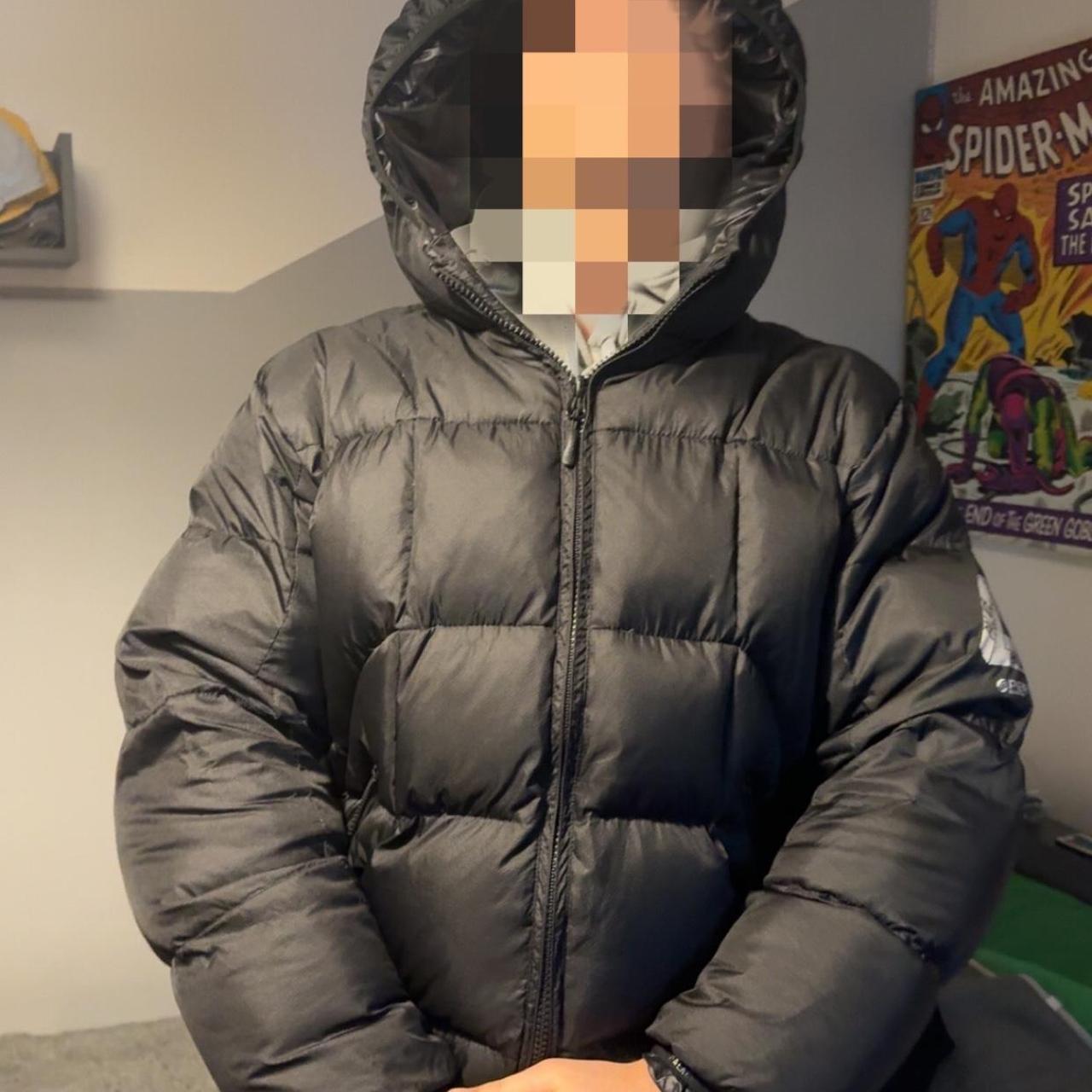 Palce balaclava puffer coat Had it for a few months... | Depop