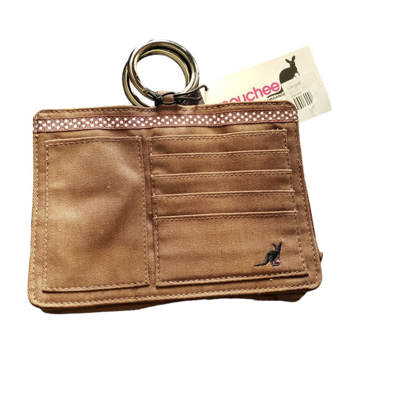 Pouchee Ultimate Purse Organizer brown Canvas Cell... - Depop