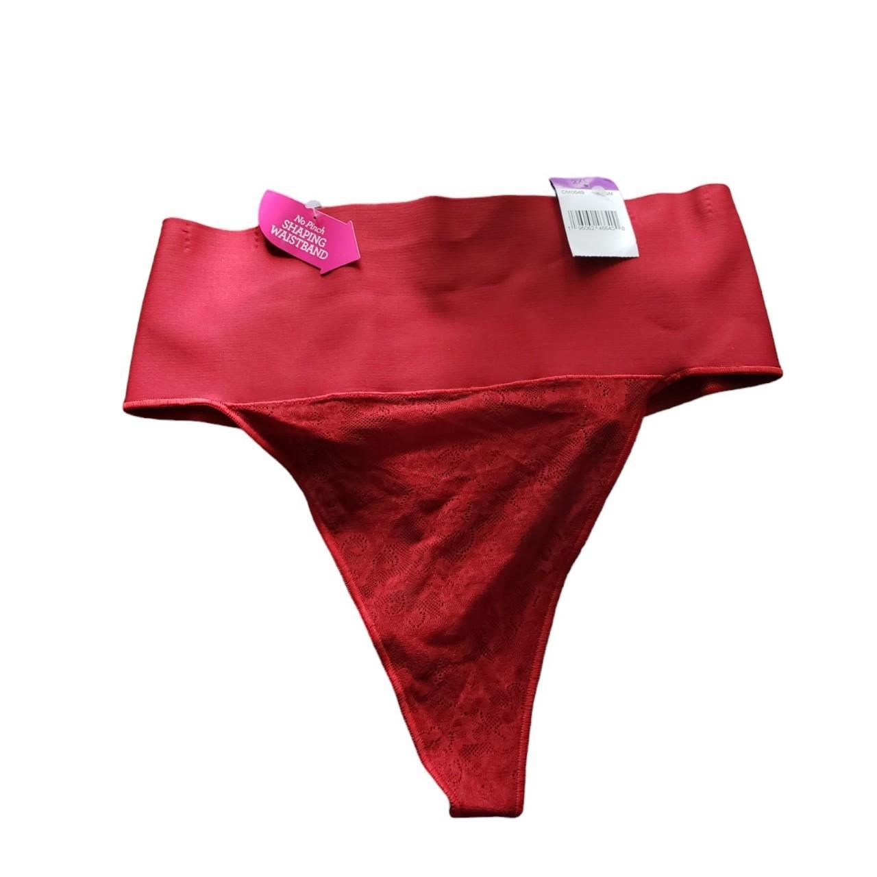 maidenform no pinch shaping waistband thong size 2xl. Depop