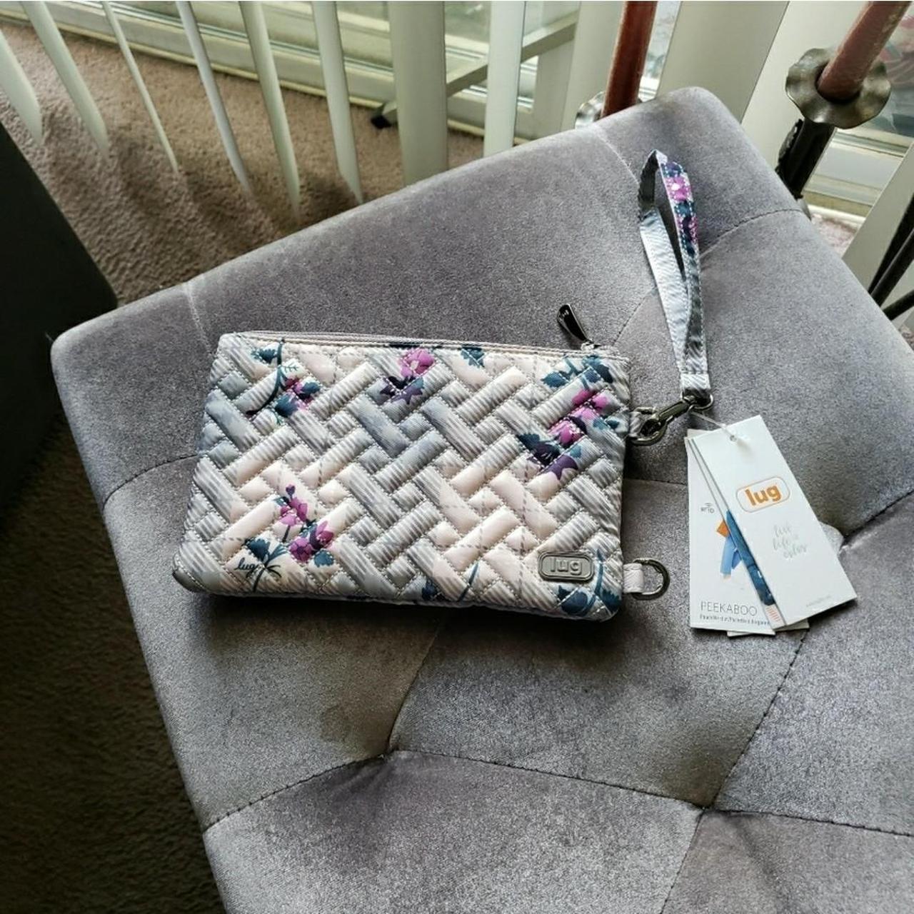 LUG floral plaid Peekaboo Convertible Wristlet... - Depop