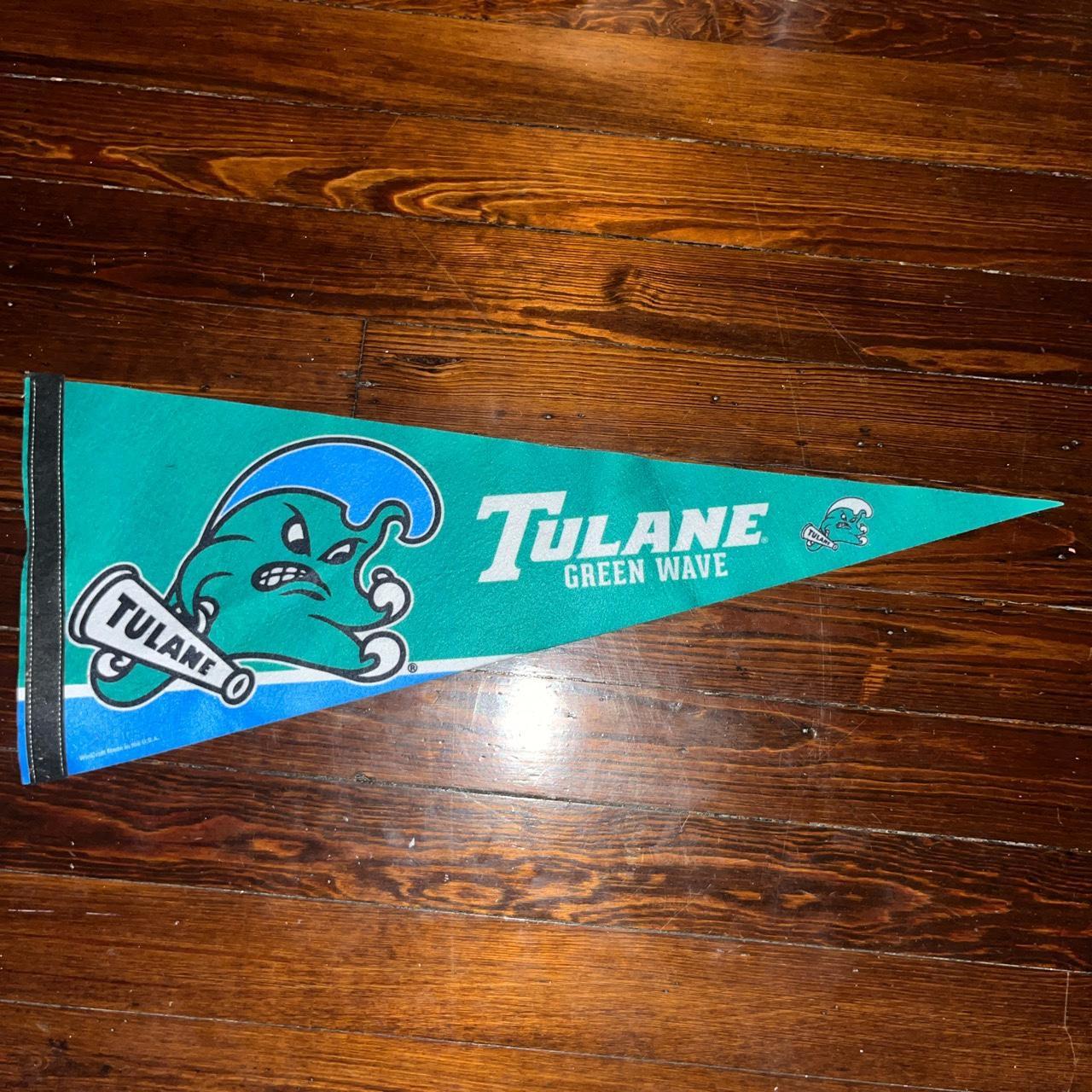 Tulane University Spirit Flag - Depop
