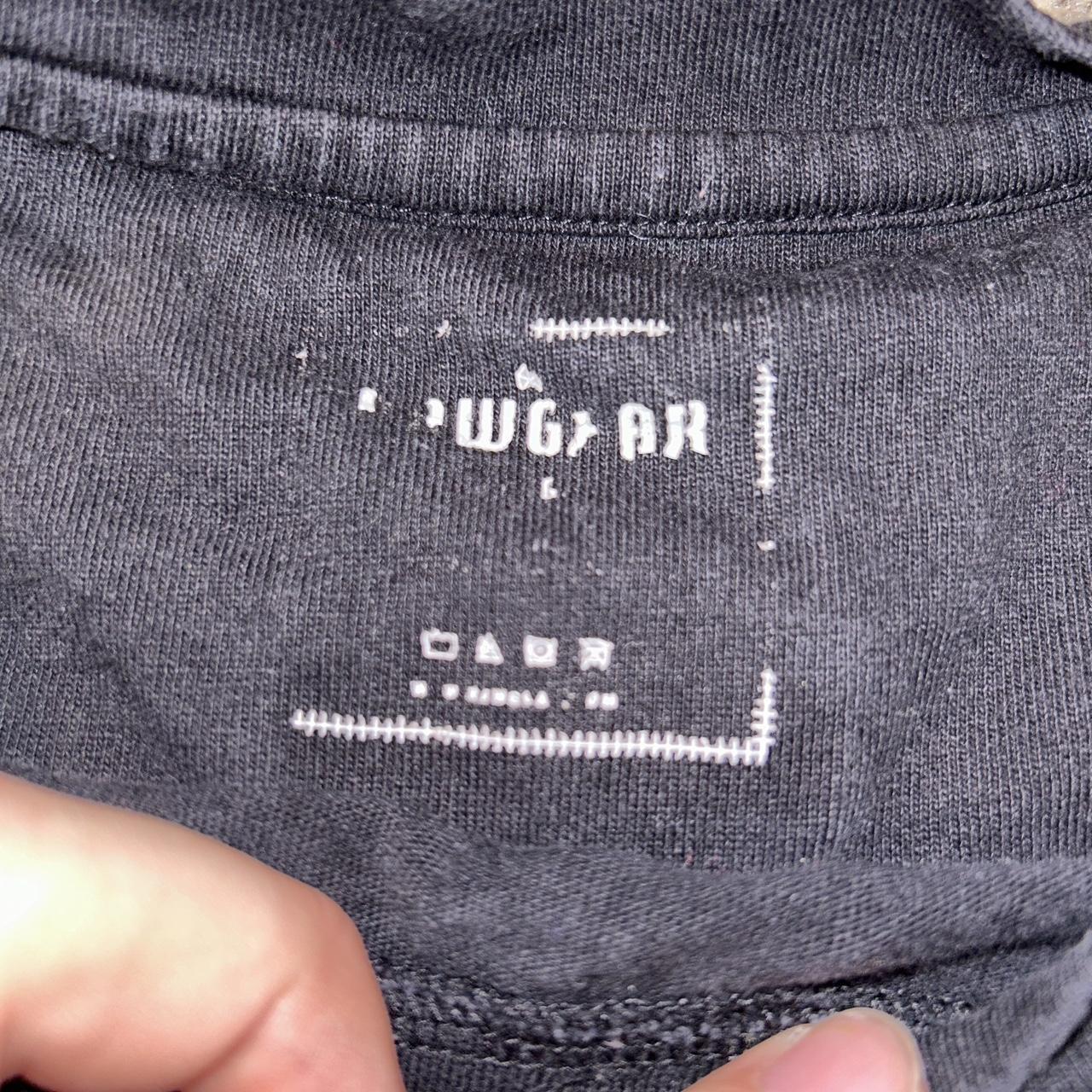 Rare black and white RAWGEAR tee - Depop