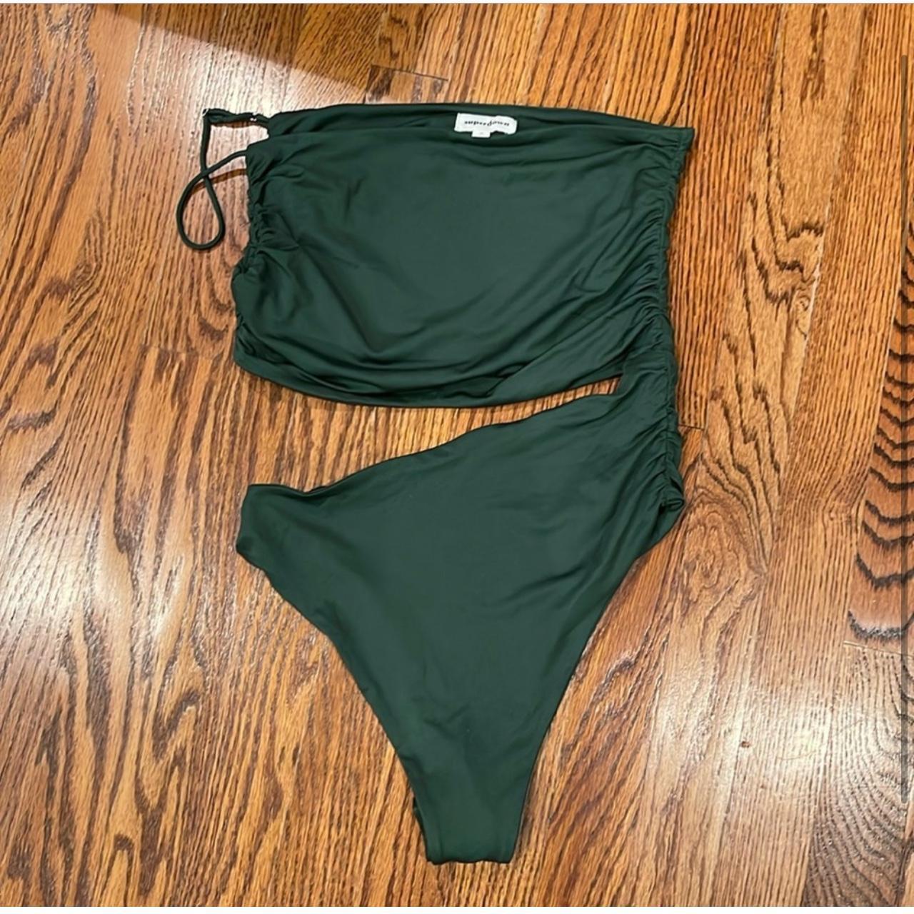 Dark green bodysuit - Depop
