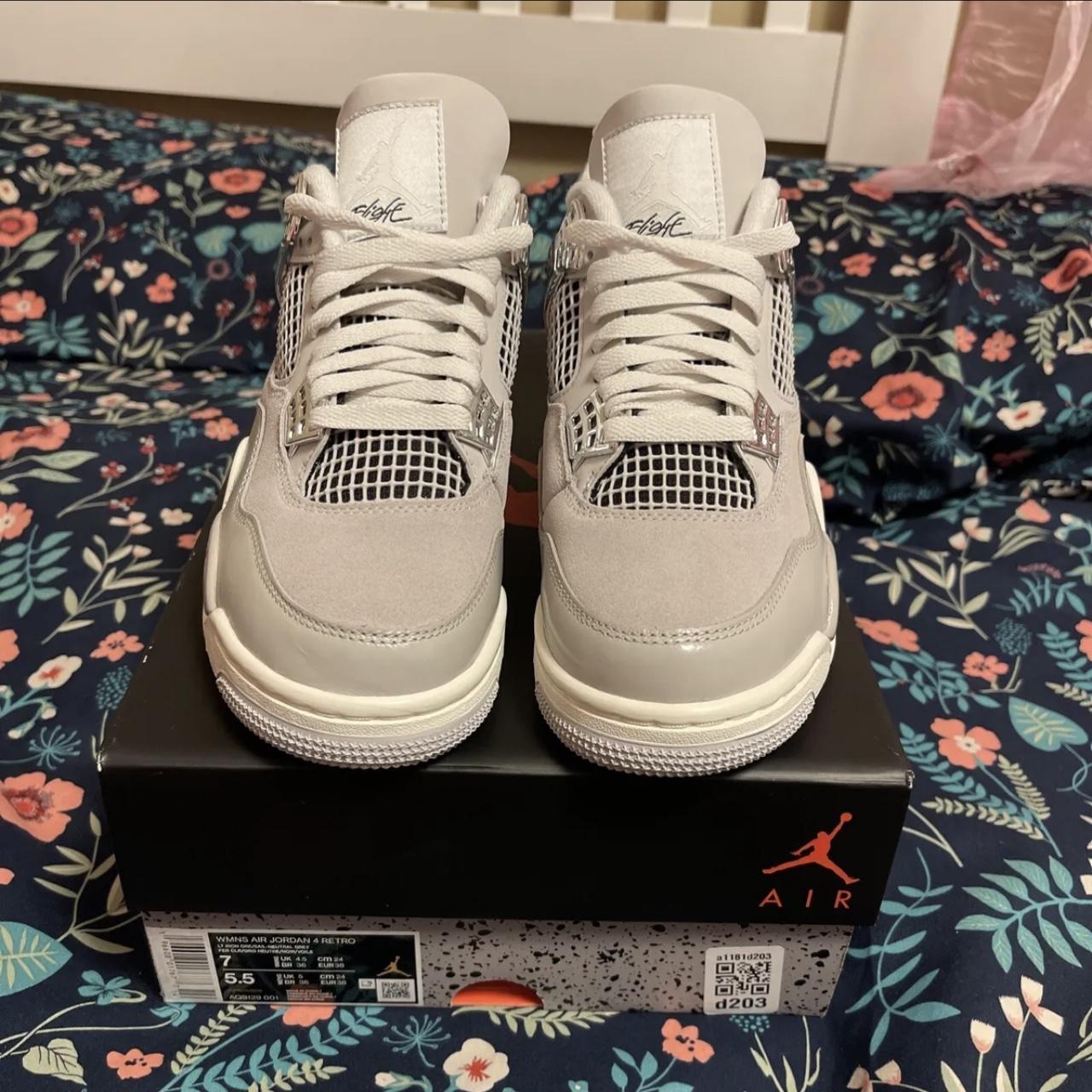 Wmns Air Jordan 4 Retro ‘Frozen Moments’ - Depop