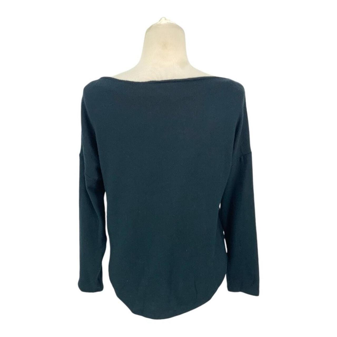 Caslon Cozy Hacci Knit Top Black Size Small; From... | Depop