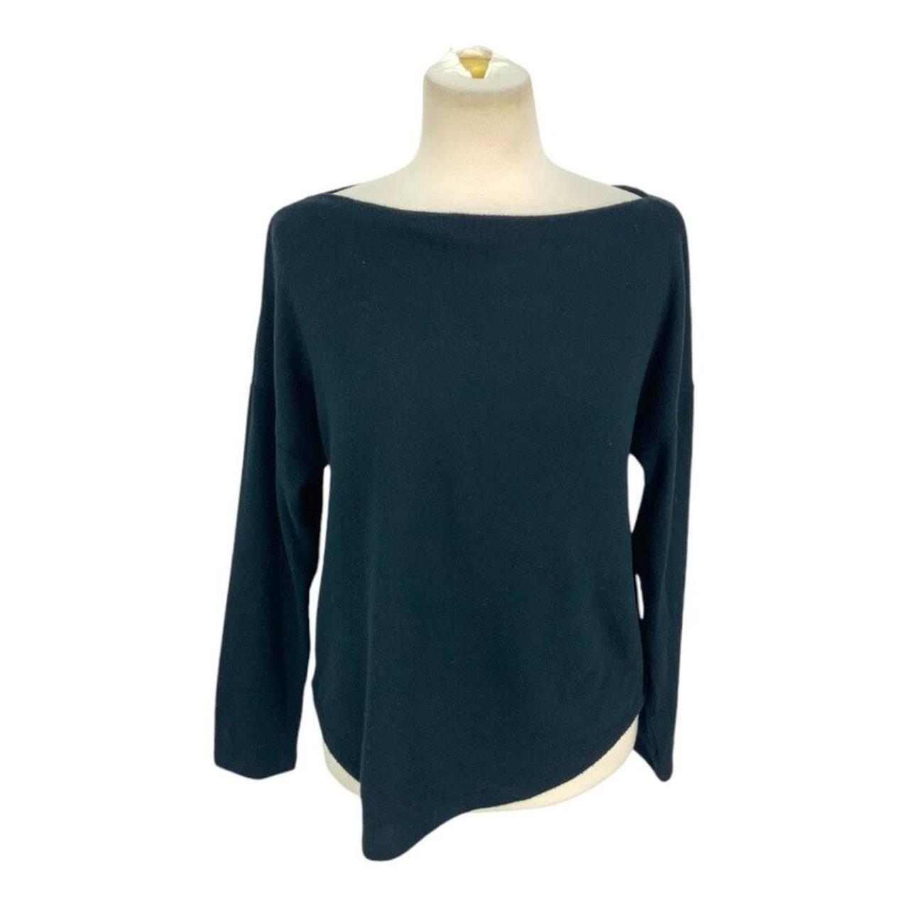 Caslon Cozy Hacci Knit Top Black Size Small; From... | Depop