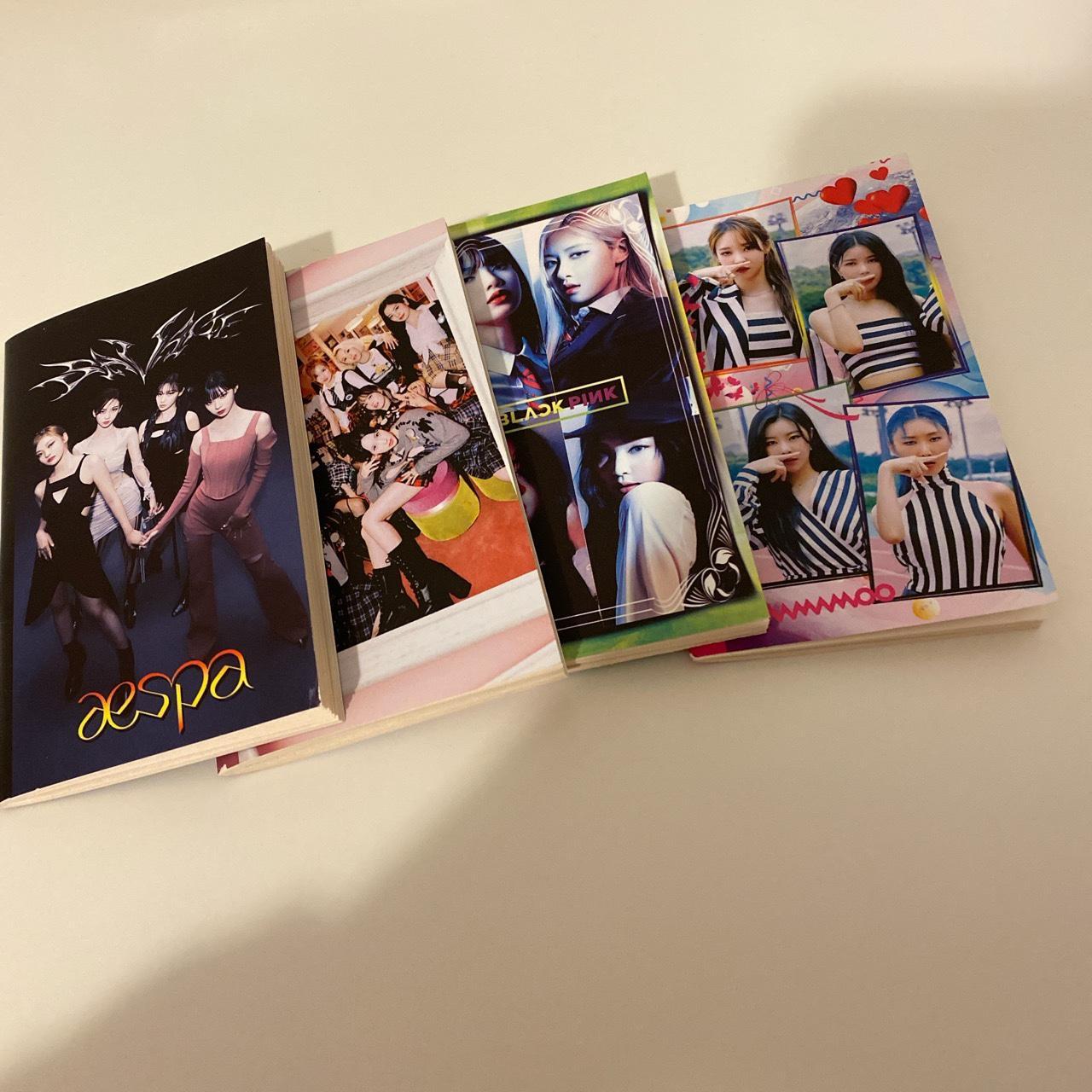 4 KPOP NOTEBOOKS SET AESPA TWICE BP MAMAMOO LOTS OF... - Depop