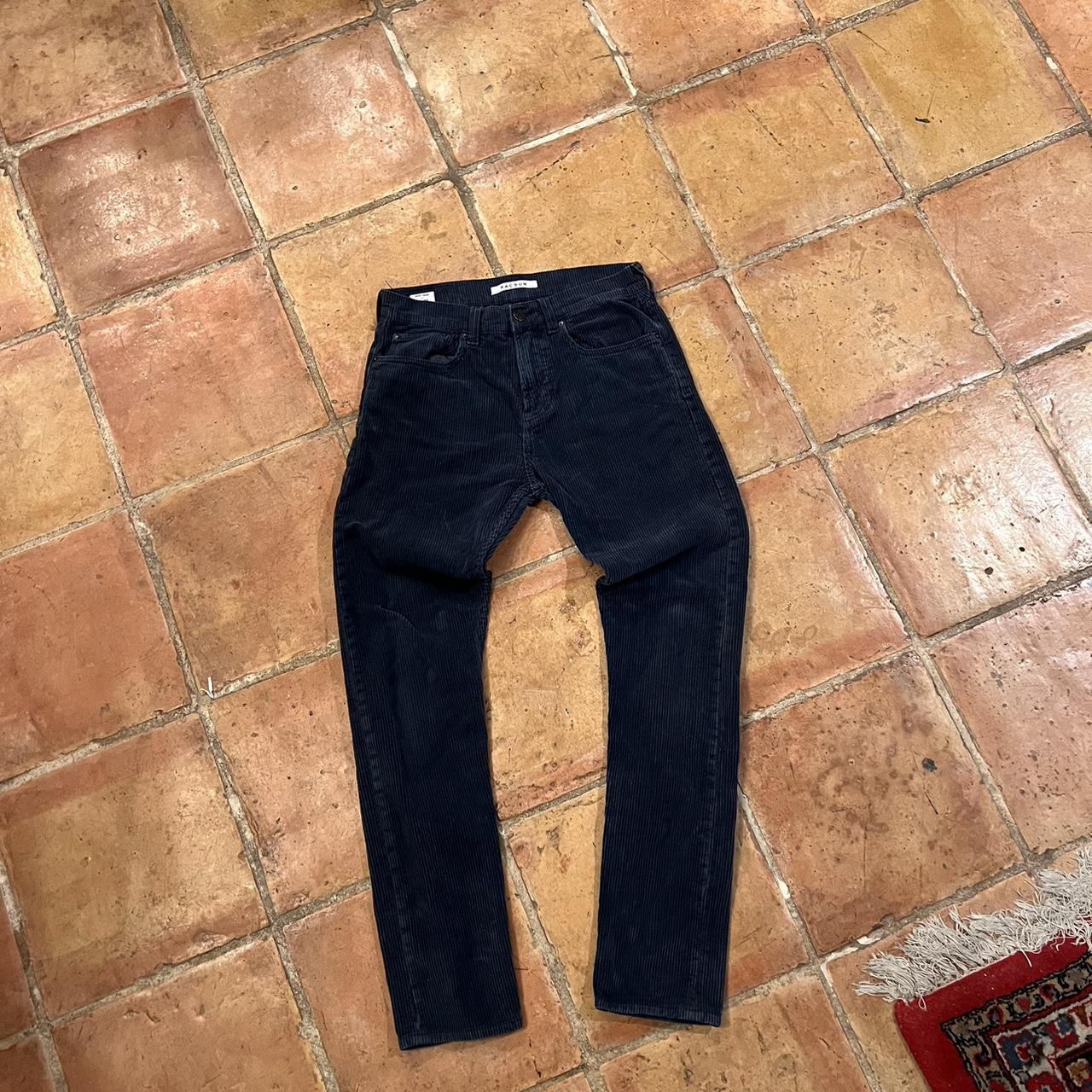 30x32 Pacsun Navy corduroy pants - Depop