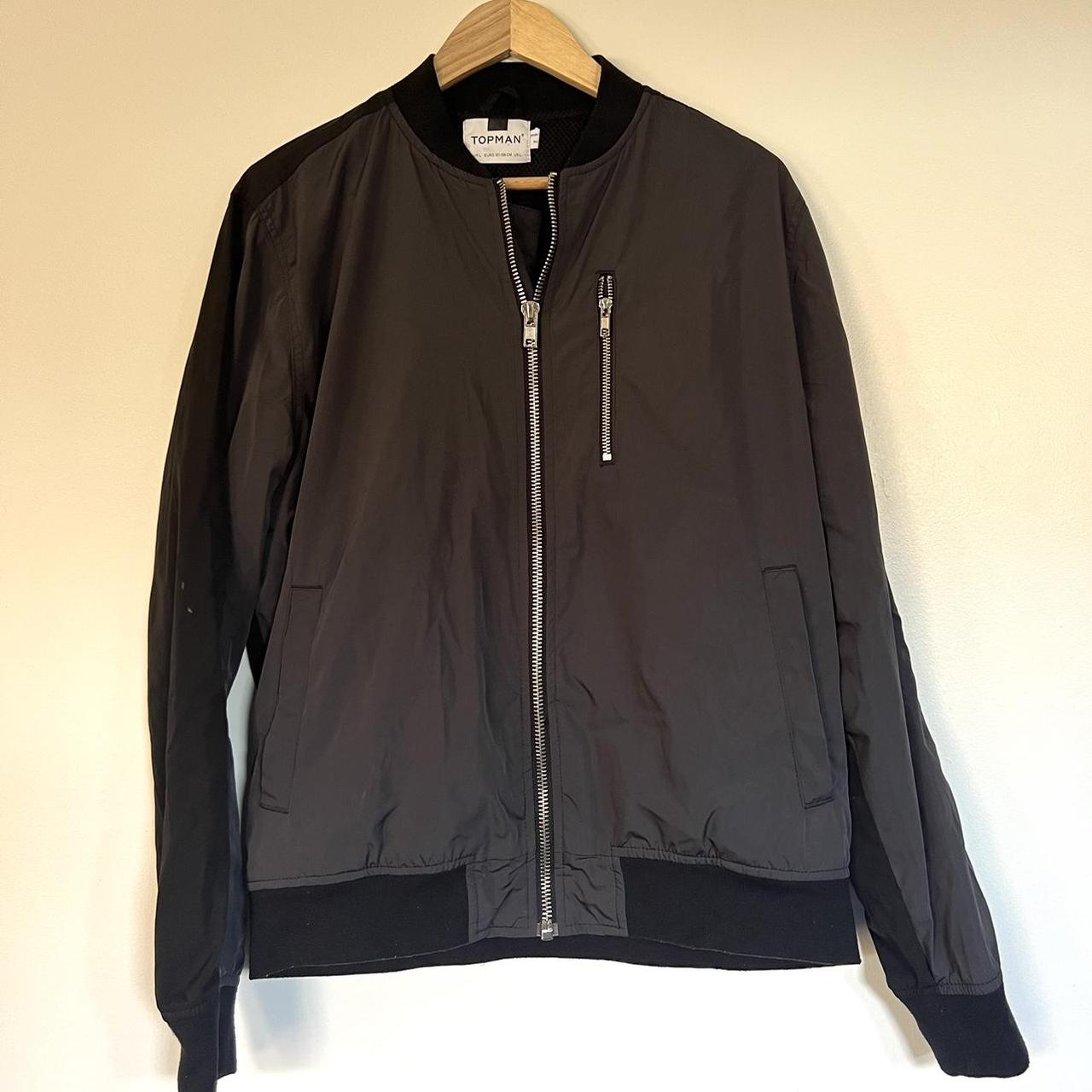 Bomber style jacket from topman. Men’s size L. Very... - Depop