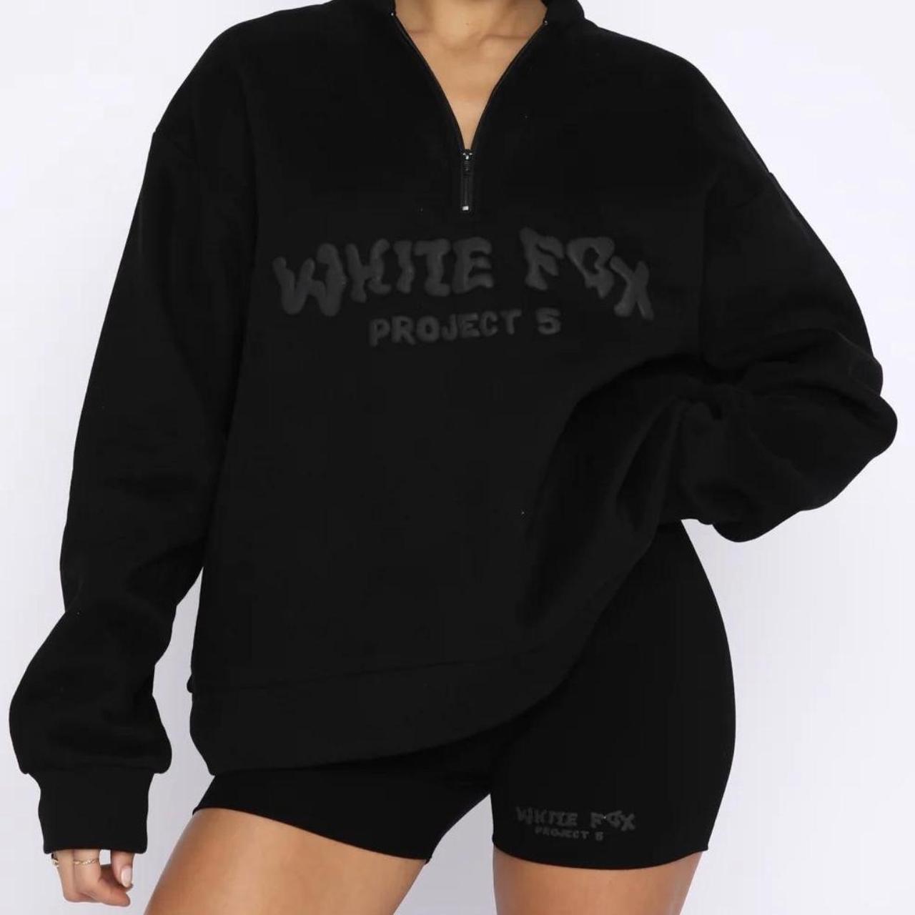 White fox quarter zip jumper I have the shorts... - Depop