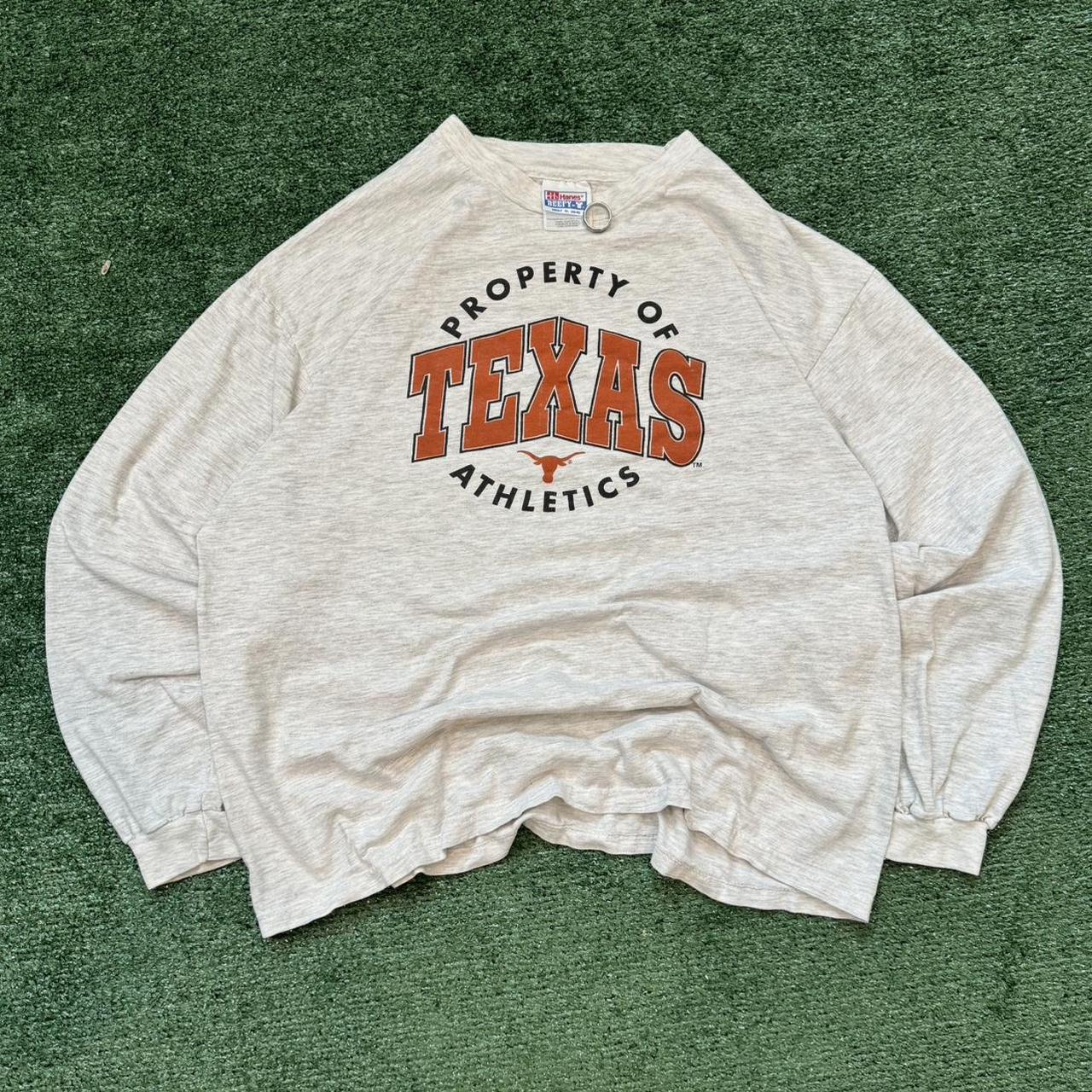 University of Texas UT Longhorns College long sleeve... - Depop