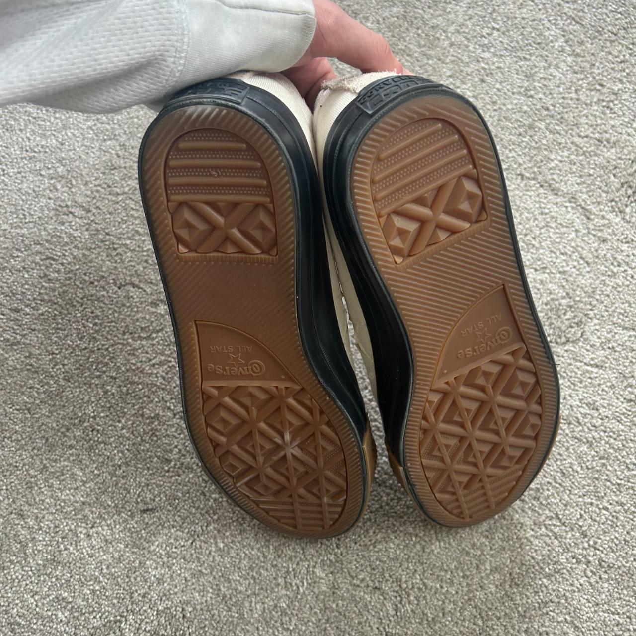 converse, carhartt colab shoe, a really sick skating... | Depop