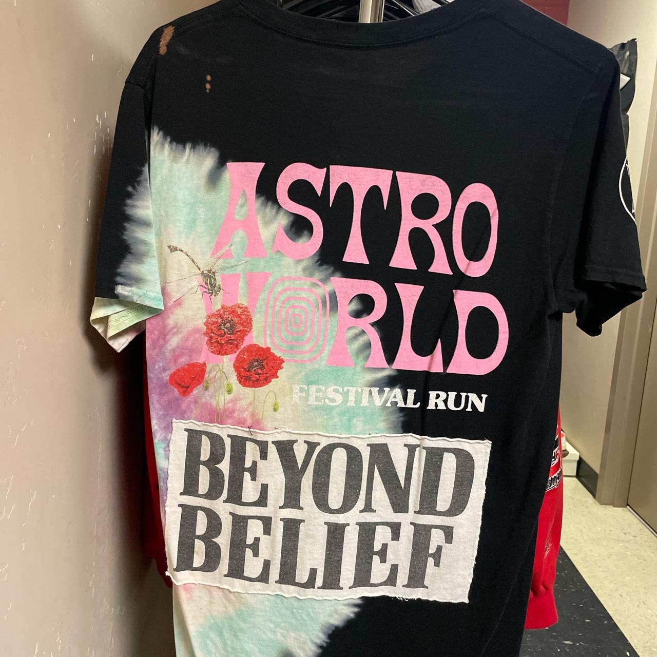 Travis Scott Astroworld Shirt 2019 -Used, great... - Depop