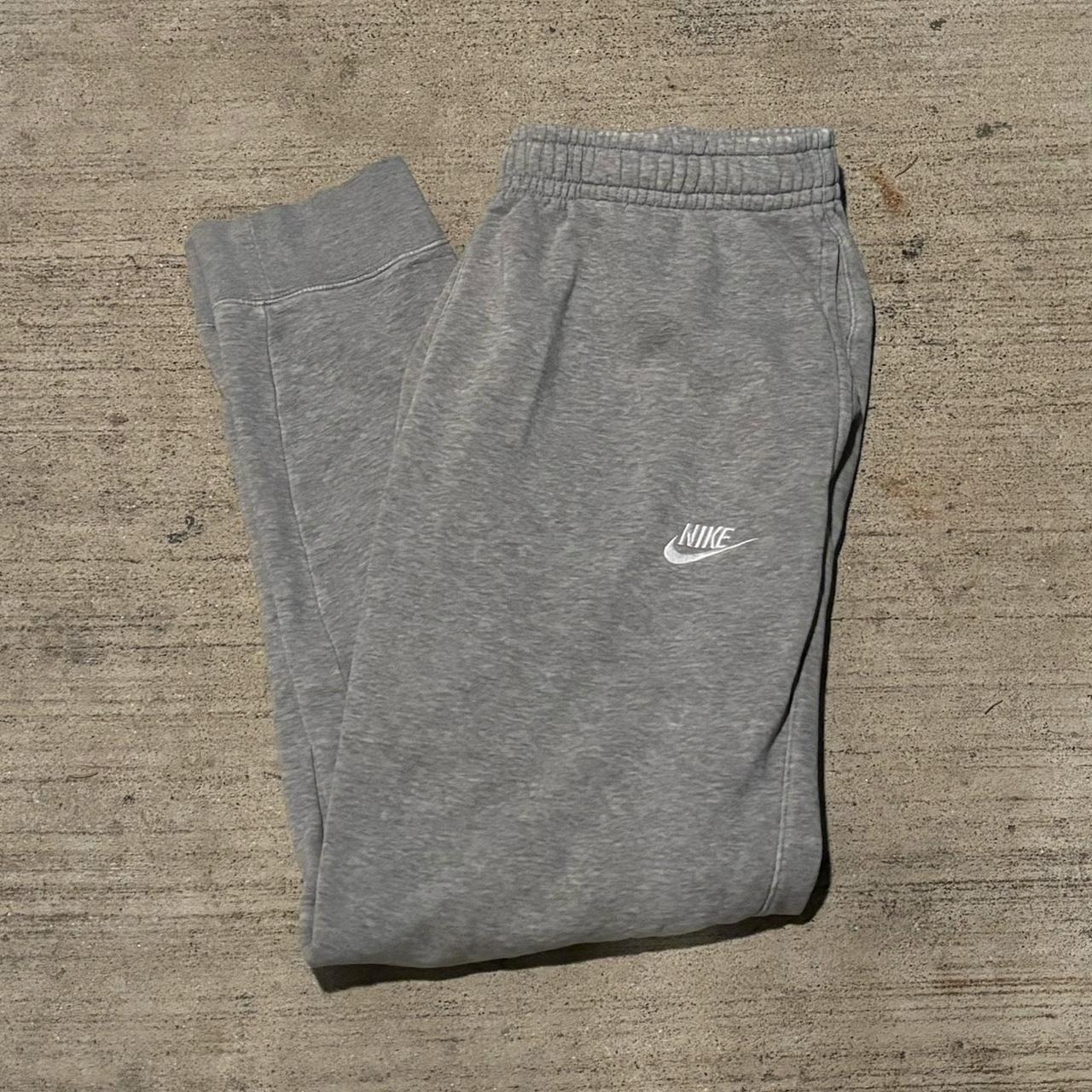 Grey Nike Sweatpants #nike - Depop