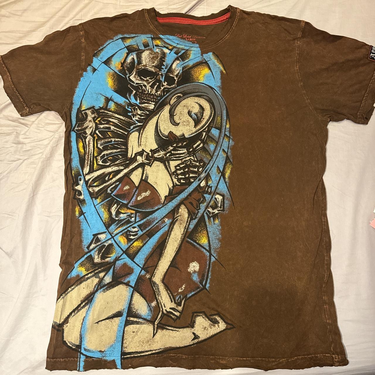 Affliction Rare red label premium from Bugs... - Depop