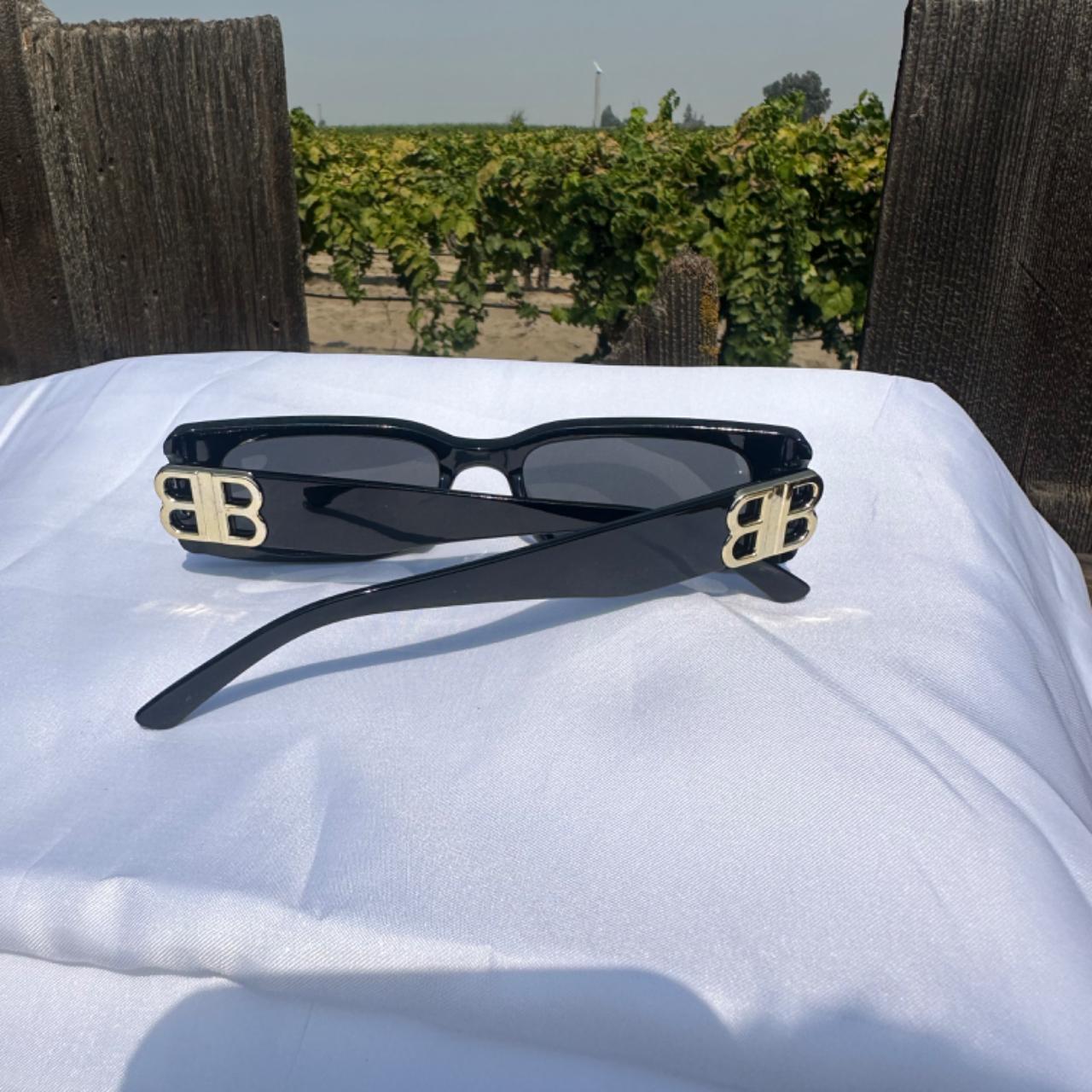 Black BB sunglasses for men or women good quality... - Depop